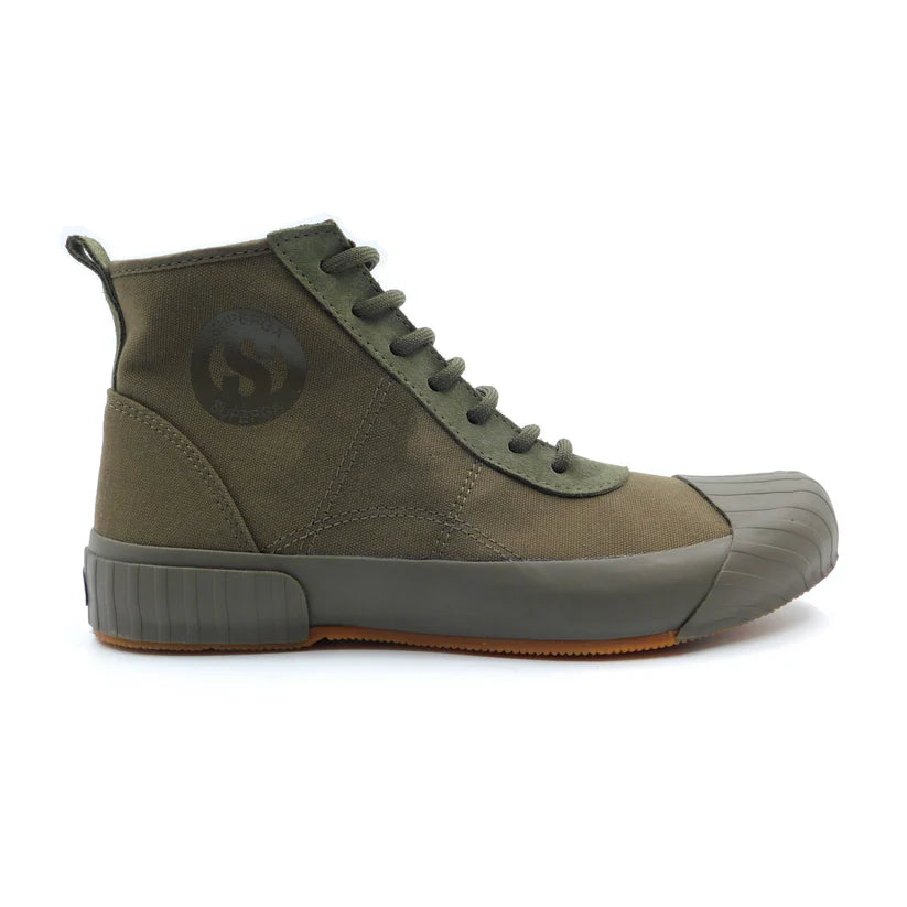 Superga Mens full boot Sneaker Full Brown Military – Orkini Clothing
