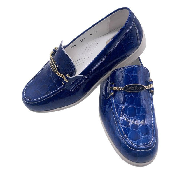 Arbiter Print Coco Shoes - Royal Blue – Orkini Clothing