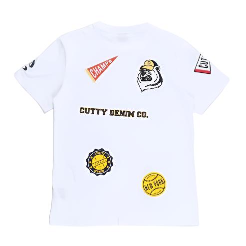 Cutty - Beacon Mens T Shirt White – Orkini Clothing