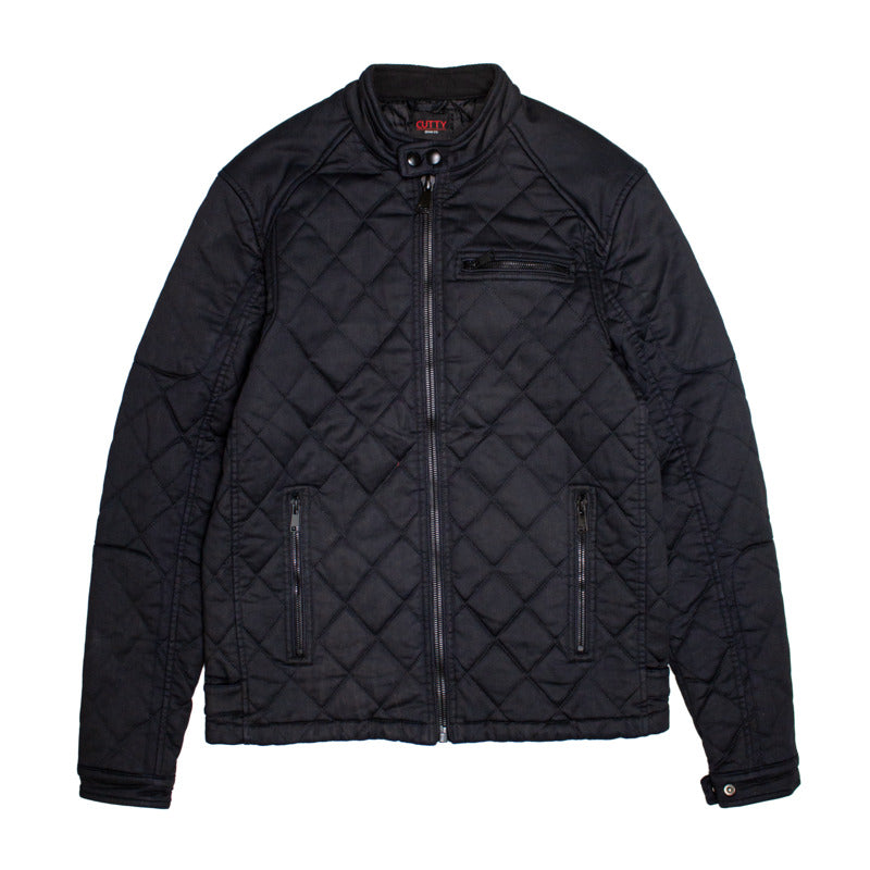 Cutty Men Joel Denim Jacket - Black – Orkini Clothing