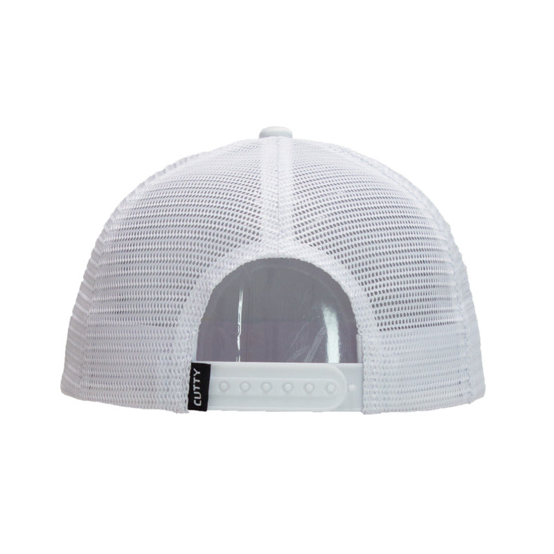 Cutty Men Miller Trucker Cap - White – Orkini Clothing