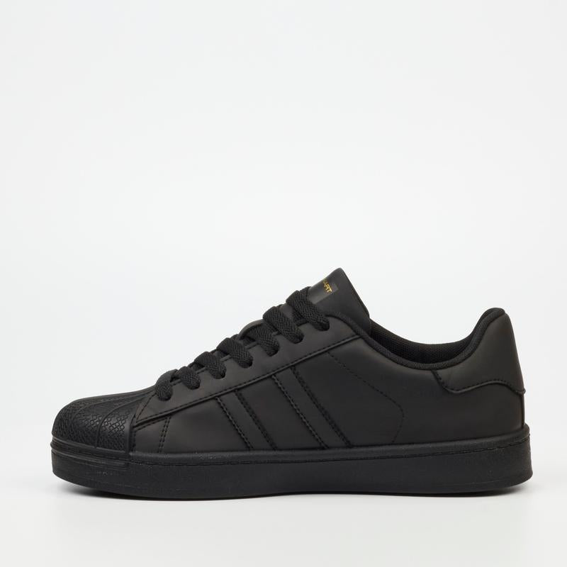 Urban Art Andi 1 Faux Nubuck Mens Shoes – Black – Orkini Clothing