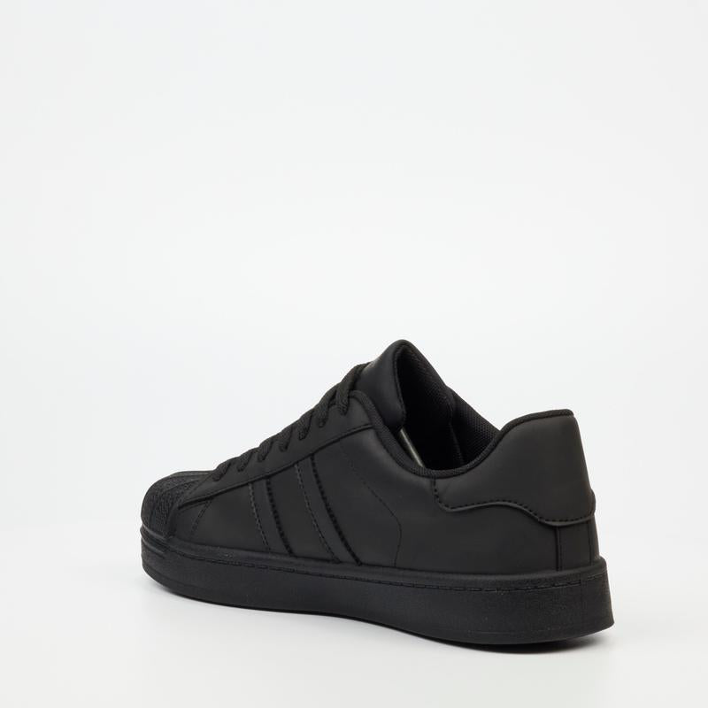 Urban Art Andi 1 Faux Nubuck Mens Shoes – Black – Orkini Clothing