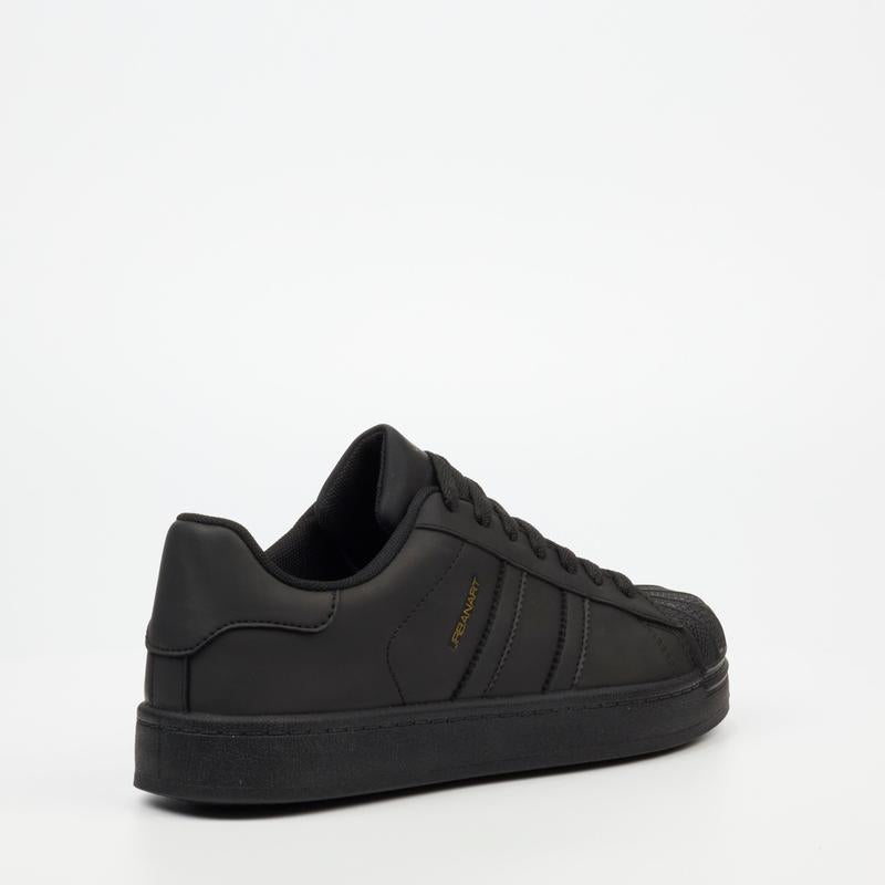 Urban Art Andi 1 Faux Nubuck Mens Shoes – Black – Orkini Clothing