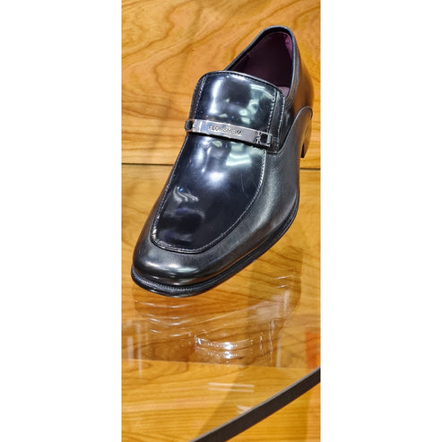 Florsheim Mens Squire / smooth LEA Formal Smooth Black Shoes – Orkini ...
