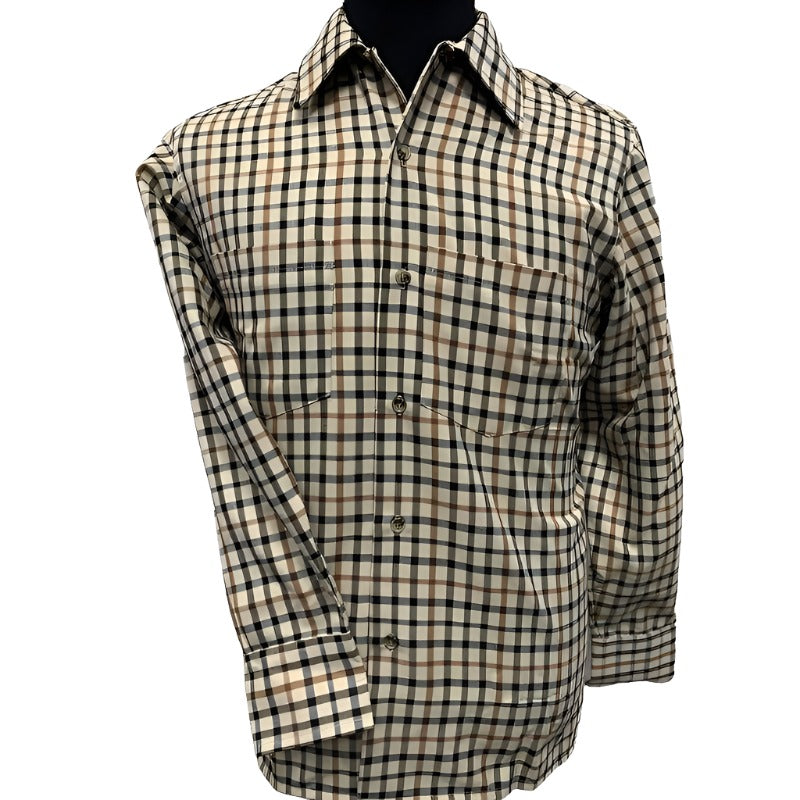 Navada Tan Long Sleeve Formal shirt – Orkini Clothing