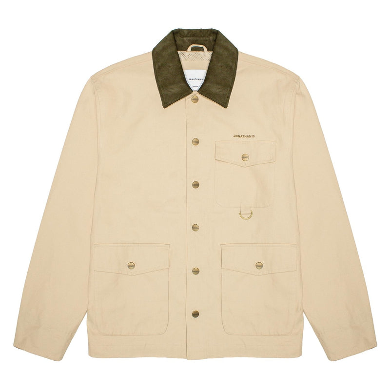 Jonathan D Mens Jacket -Stone – Orkini Clothing